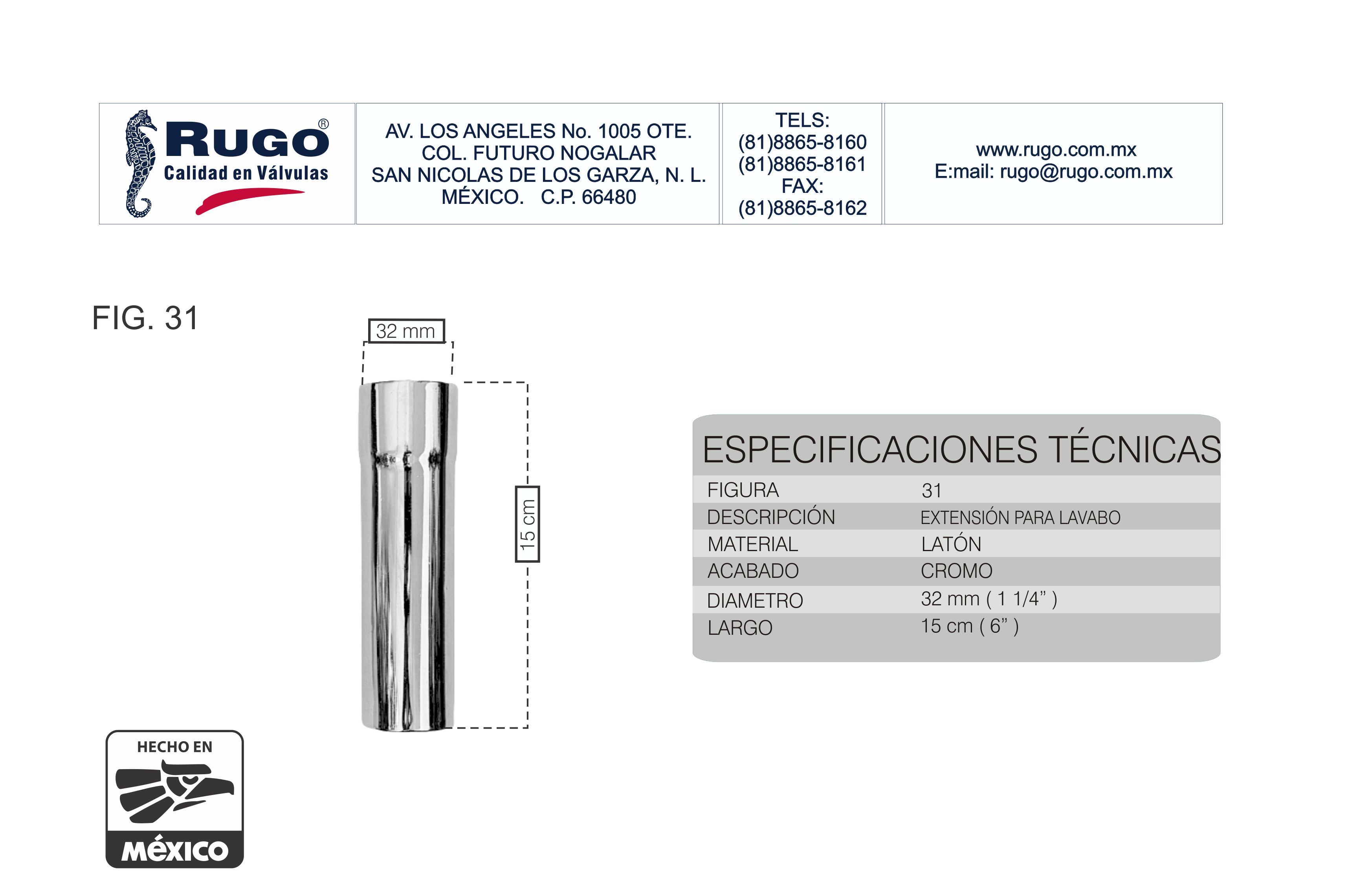 RUGO >> Productos