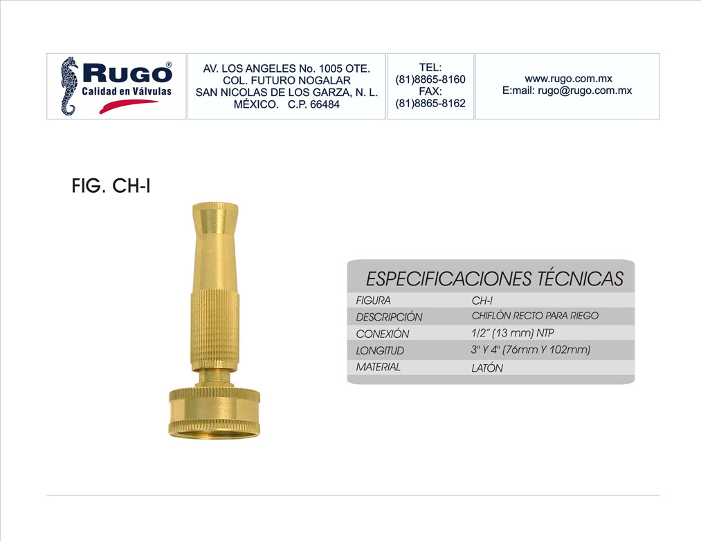 RUGO >> Productos