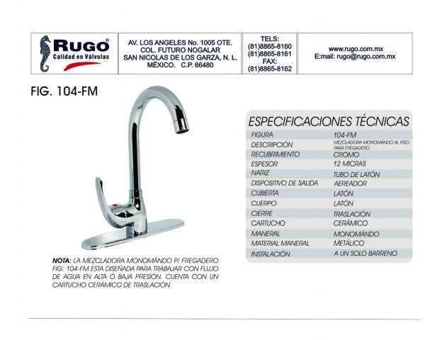 RUGO >> Productos