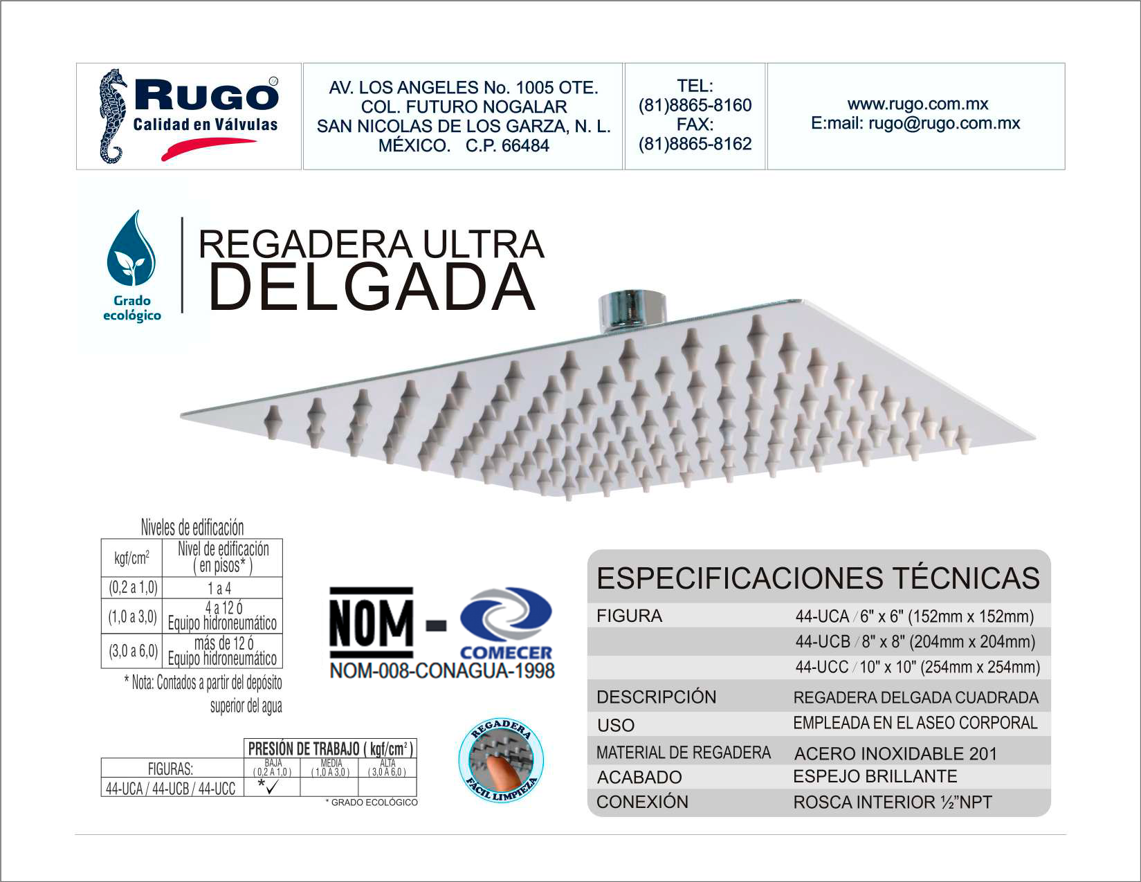 RUGO >> Productos