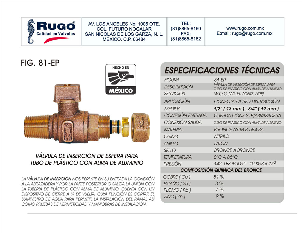 RUGO >> Productos