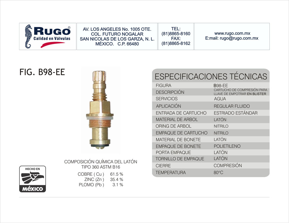 RUGO >> Productos