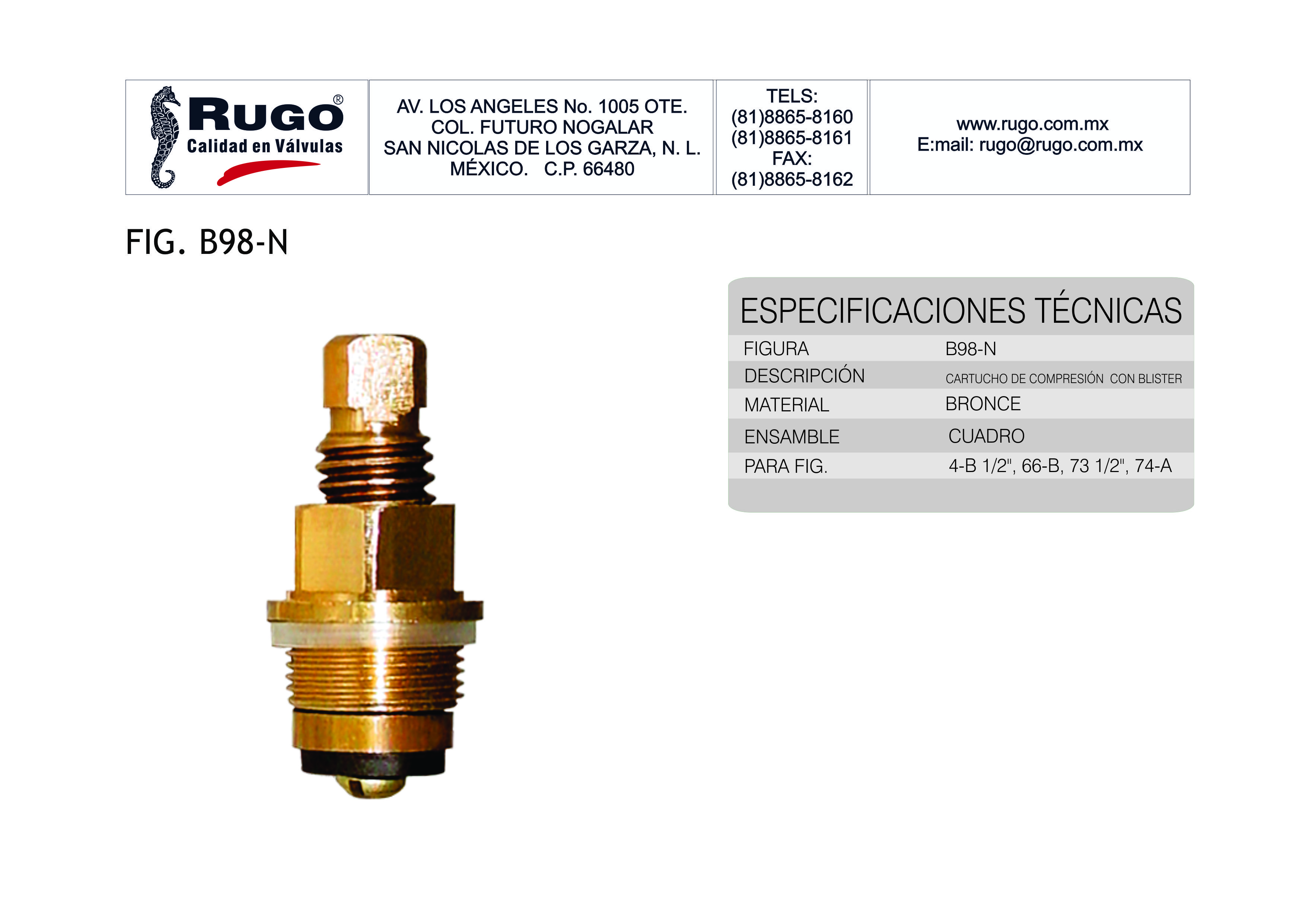 RUGO >> Productos