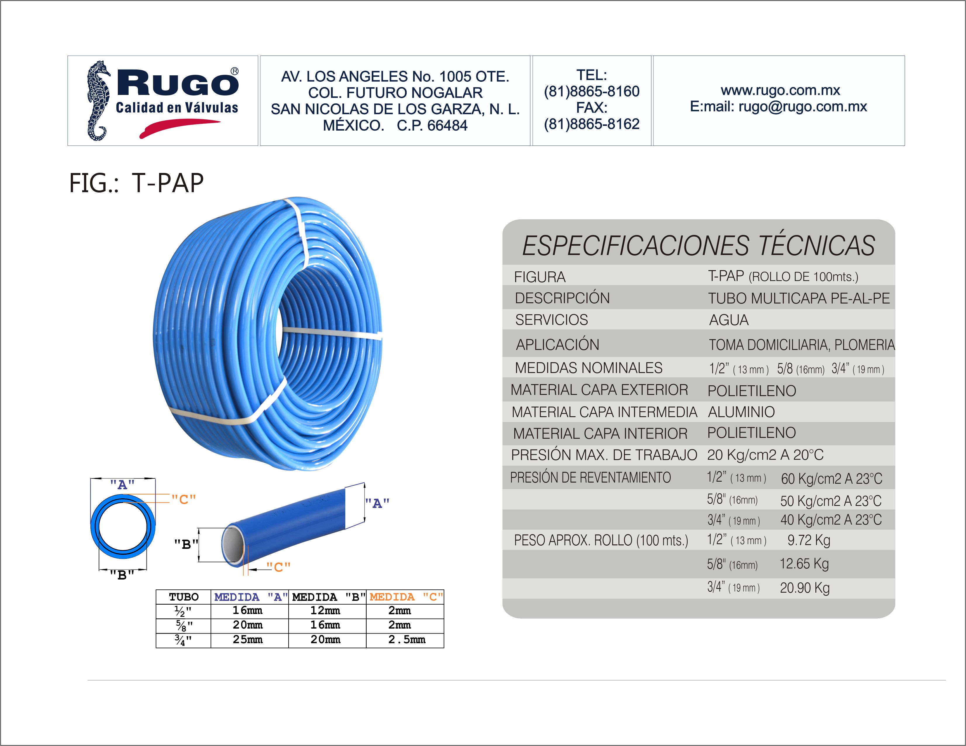 RUGO >> Productos